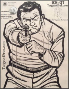 ICE QT Bad Guy Target (Printable for Free) - Targets4Free