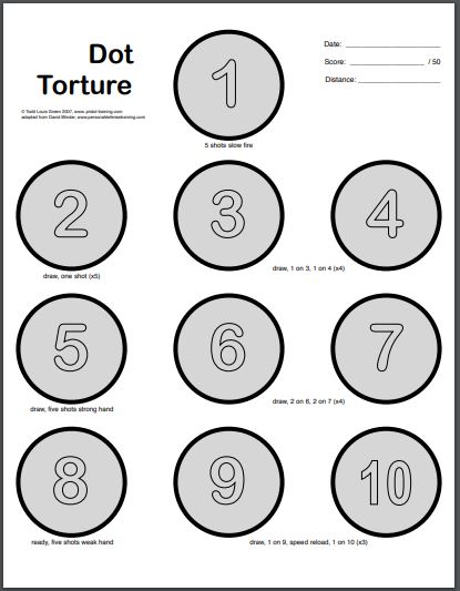 Shooting Game Targets (Printable for FREE) - Targets4Free
