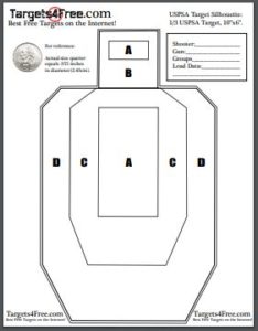 Competition Targets (Printable for FREE) - Targets4Free